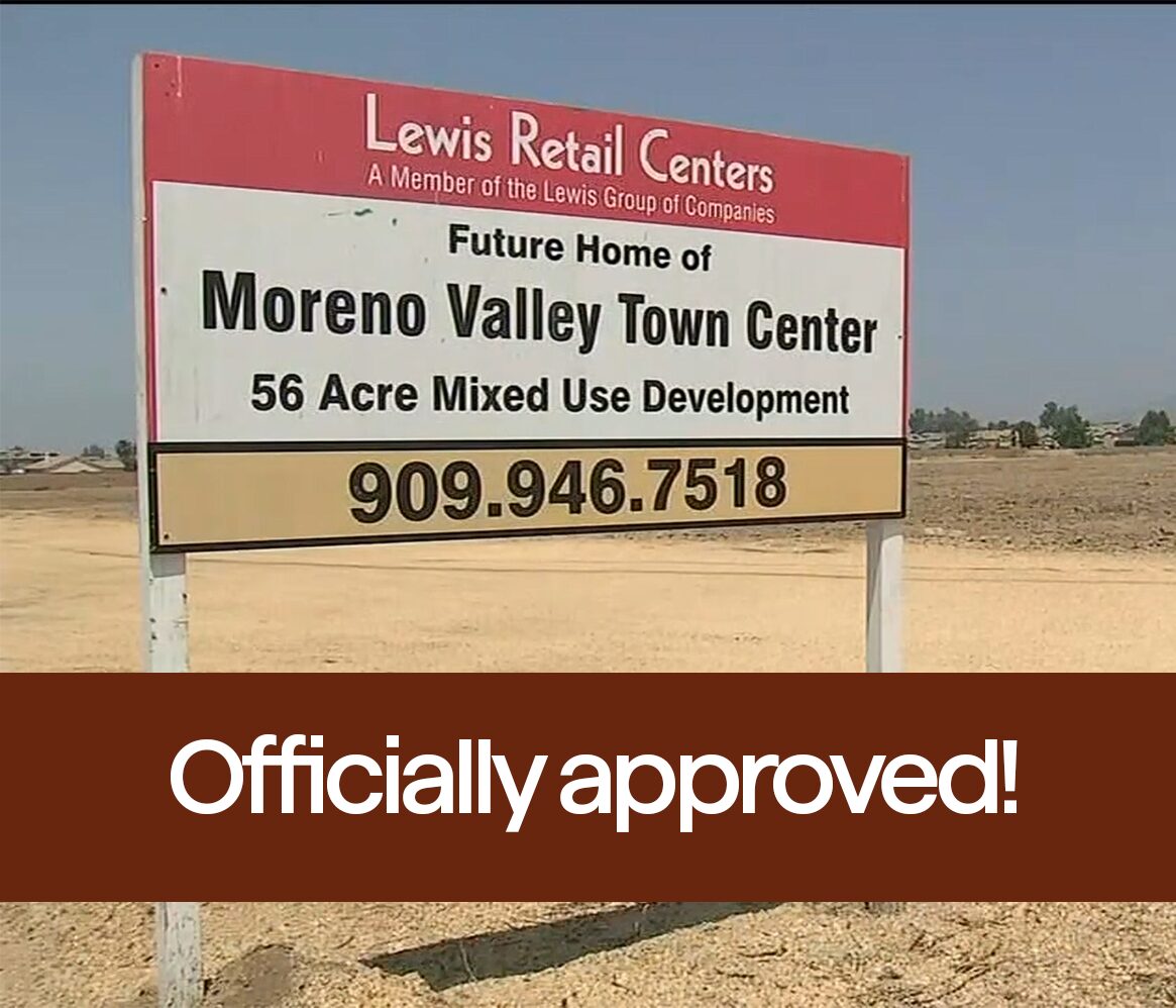 A Major Milestone: Moreno Valley Town Center Project Officially ...